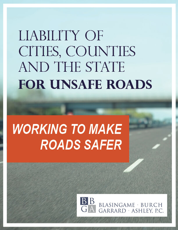 Unsafe Roads in Georgia - Blasingame, Burch, Garrard & Ashley, P.C.