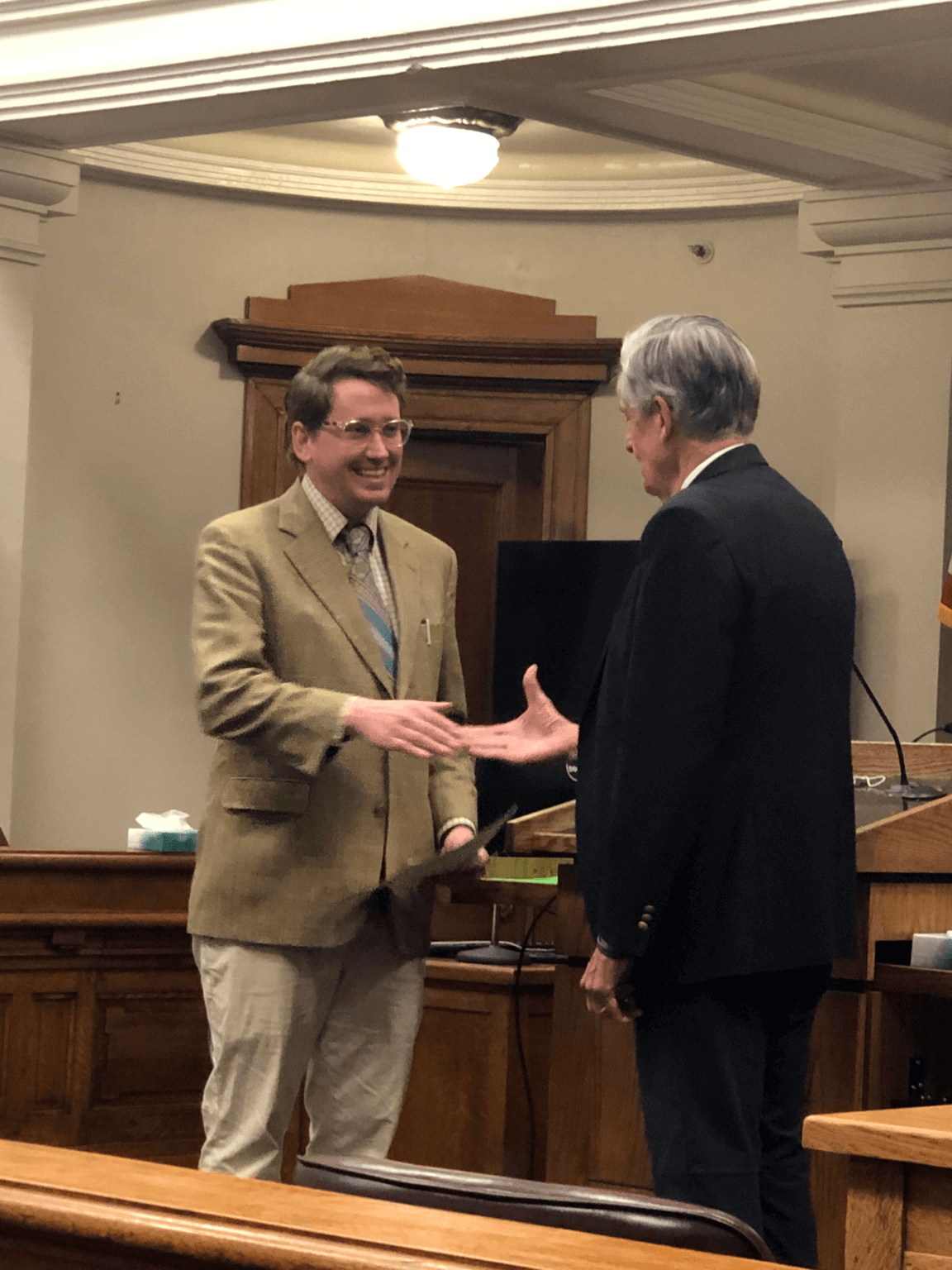 Greg O'Connell Sworn in as Attorney | BBGA