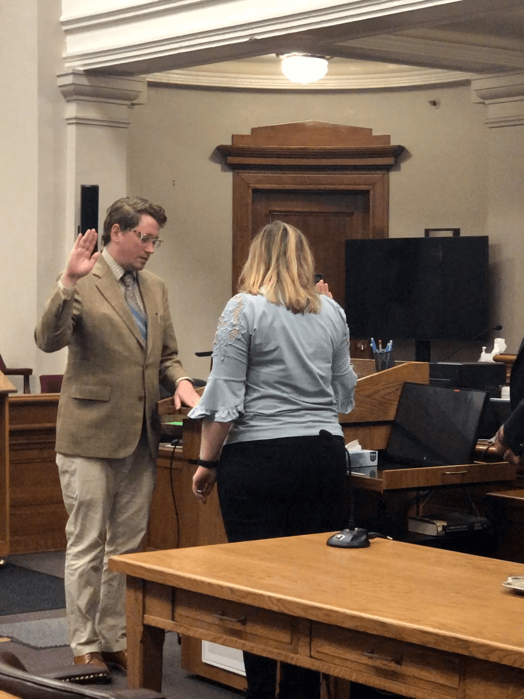Greg O'Connell Sworn in as Attorney | BBGA