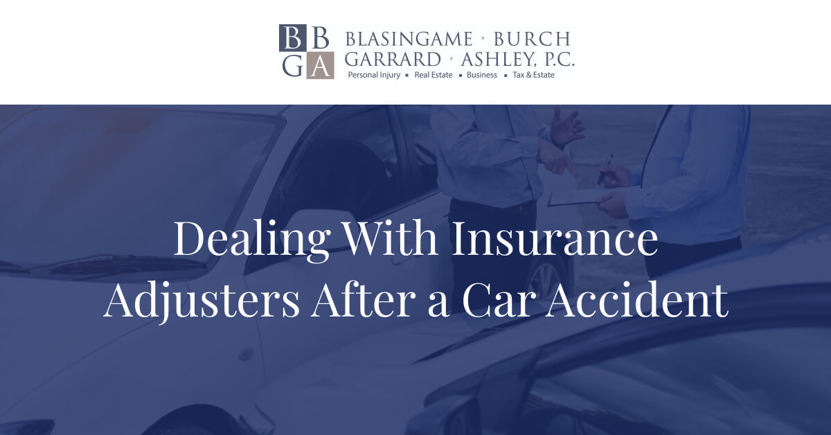 How to Deal With Insurance Adjusters After a Car Accident | 100% Free ...